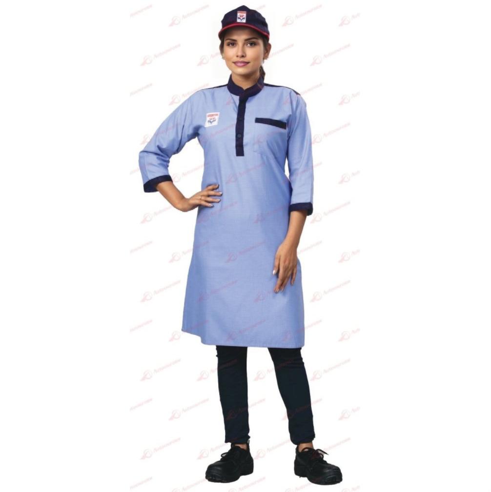 Buy Online Female HPCL Uniform Set (Kurti + Leggings) AutoUniform ...