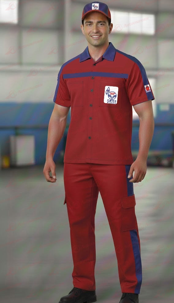HP GAS Delivery Boy Uniform Set (Pant + Shirt) – Autouniform.com